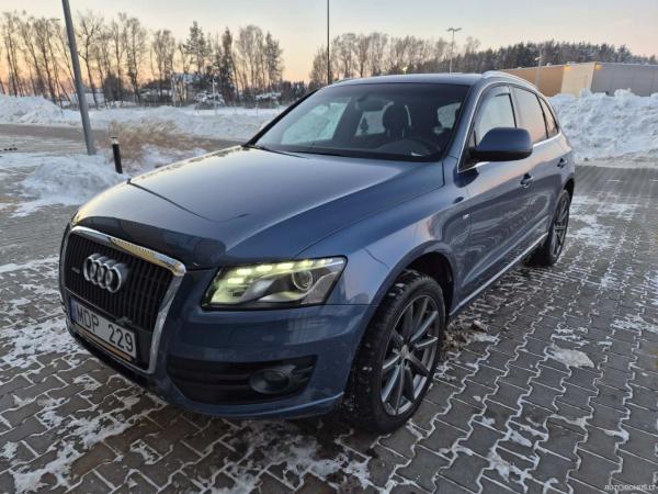 Audi Q5 2009 Viļņa, ar dzinēja tilpumu 2.00 L un nobraukumu 282 tūkst. km par 8600 €, foto 1 vietnē AUTOMOTO.COM.LV