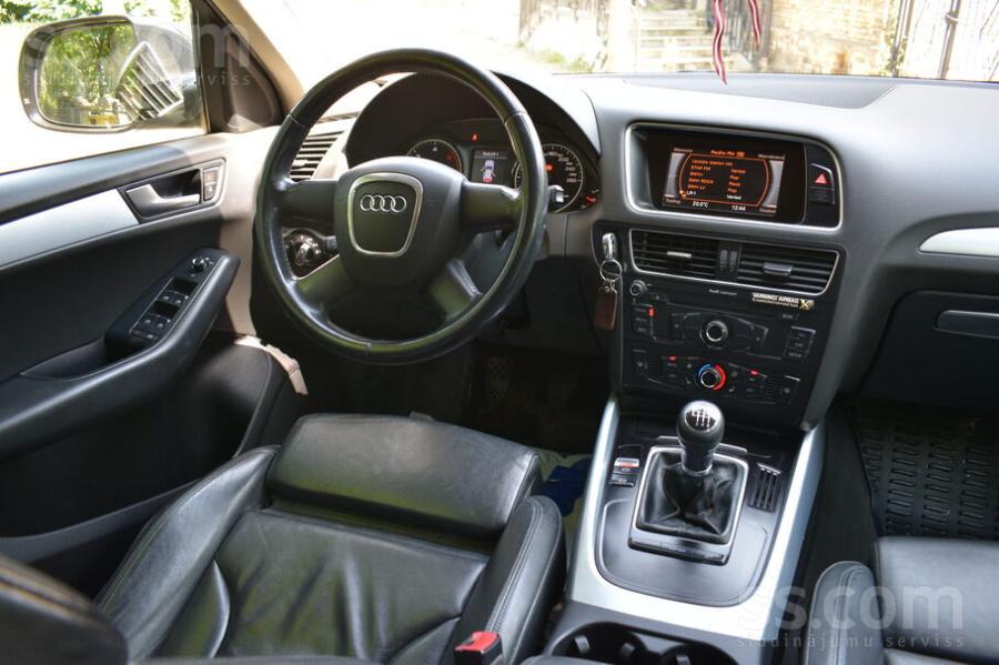 Audi Q5 2009 in Riga, with an engine capacity of 2.00 L and mileage of 355 thousand km for 7900 €, photo 21 on AUTOMOTO.COM.LV