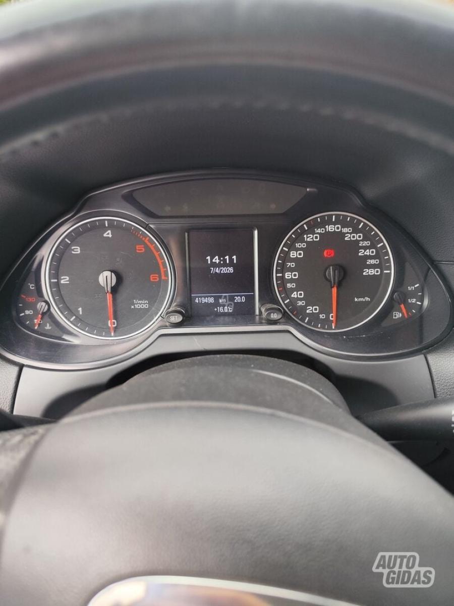 Audi Q5 2009 Alīta, ar dzinēja tilpumu 2.00 L un nobraukumu 420 tūkst. km par 8500 €, foto 12 vietnē AUTOMOTO.COM.LV