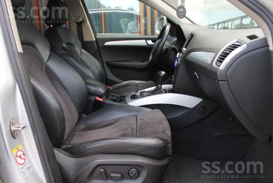 Audi Q5 2010 in Riga, with an engine capacity of 3.00 L and mileage of 0 thousand km for 9590 €, photo 12 on AUTOMOTO.COM.LV
