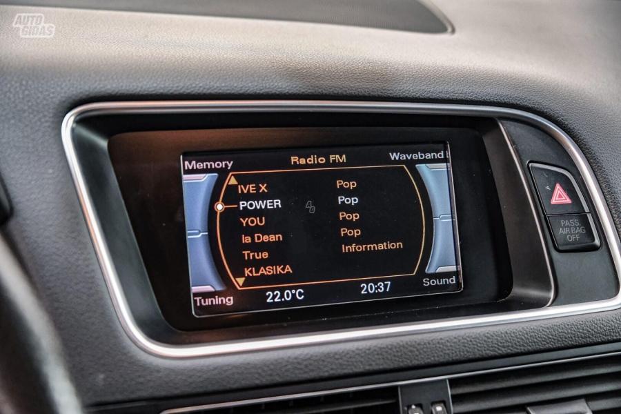 Audi Q5 2010 in Kaunas, with an engine capacity of 3.00 L and mileage of 250 thousand km for 9490 €, photo 22 on AUTOMOTO.COM.LV