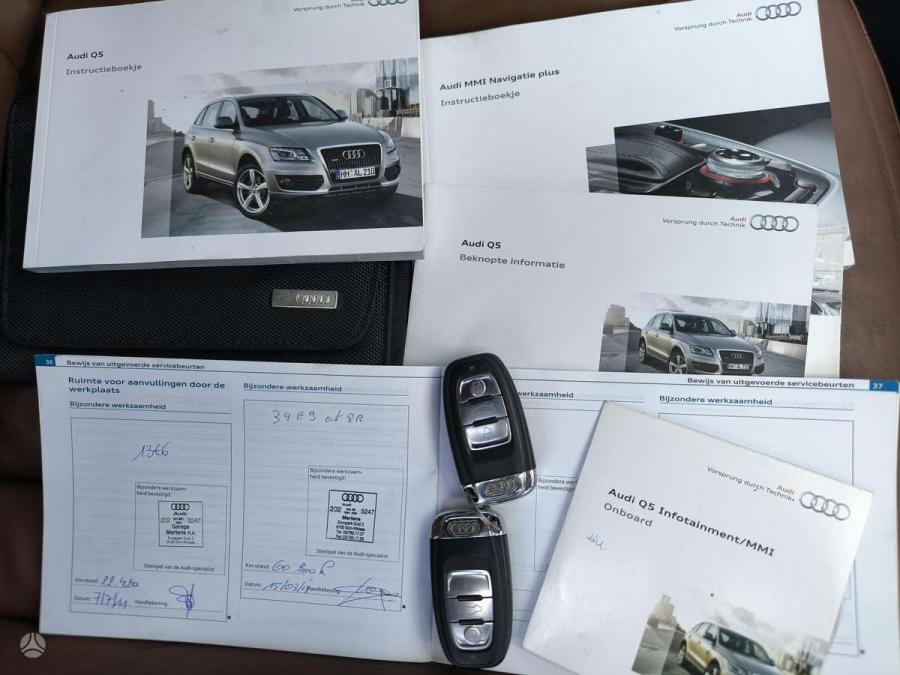 Audi Q5 2010 in Siauliai, with an engine capacity of 1.97 L and mileage of 286 thousand km for 9600 €, photo 37 on AUTOMOTO.COM.LV