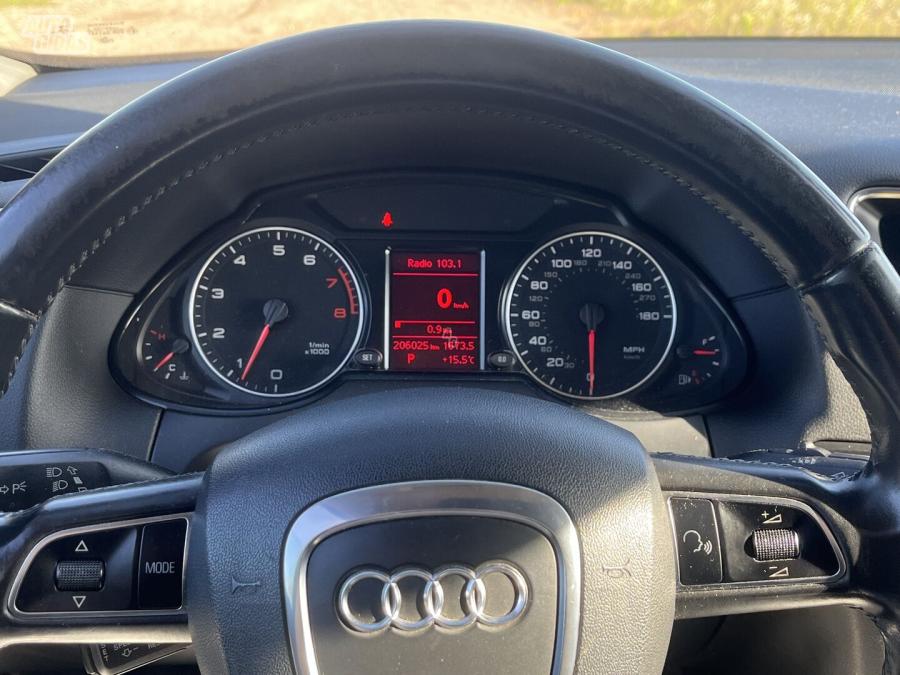 Audi Q5 2011 in Vilnius, with an engine capacity of 3.20 L and mileage of 210 thousand km for 7500 €, photo 9 on AUTOMOTO.COM.LV