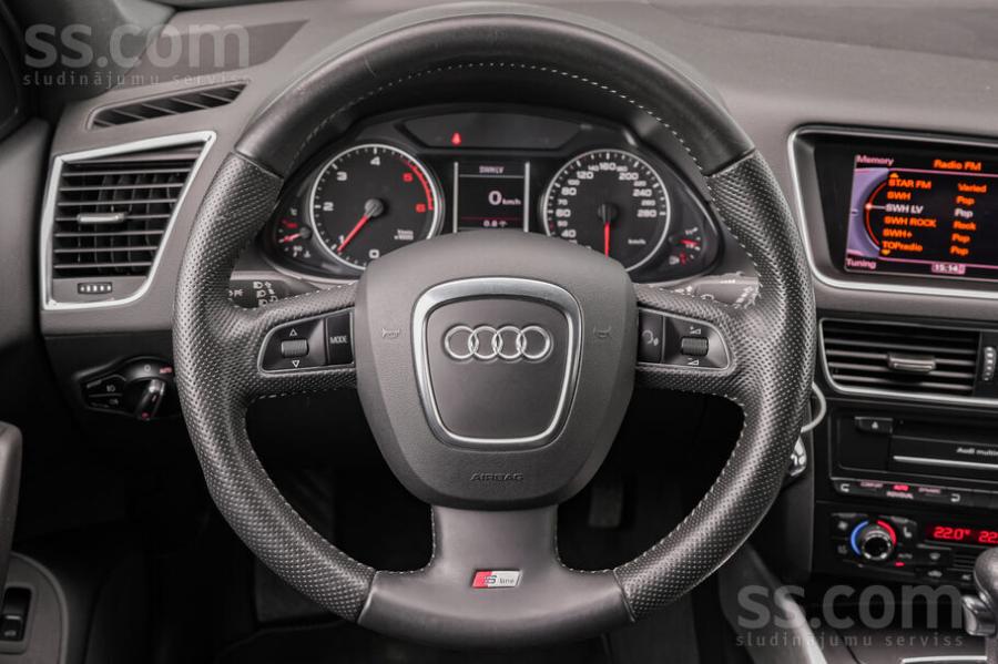 Audi Q5 2012 Ogre, ar dzinēja tilpumu 2.00 L un nobraukumu 273 tūkst. km par 11500 €, foto 11 vietnē AUTOMOTO.COM.LV