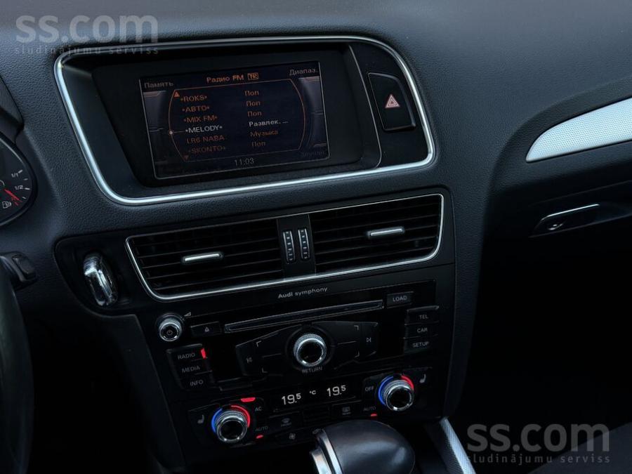 Audi Q5 2012 in Riga, with an engine capacity of 2.00 L and mileage of 250 thousand km for 9850 €, photo 17 on AUTOMOTO.COM.LV