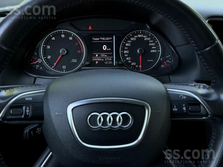 Audi Q5 2012 in Riga, with an engine capacity of 2.00 L and mileage of 250 thousand km for 9850 €, photo 18 on AUTOMOTO.COM.LV