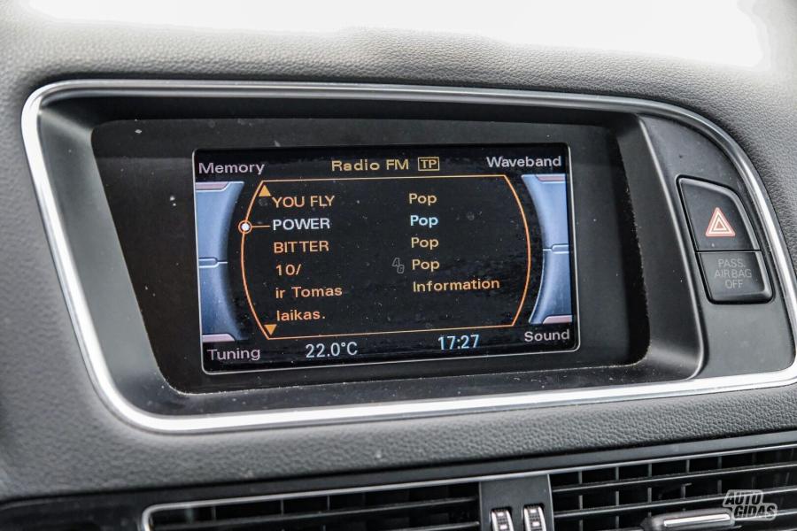 Audi Q5 2014 in Kaunas, with an engine capacity of 2.00 L and mileage of 284 thousand km for 12790 €, photo 22 on AUTOMOTO.COM.LV