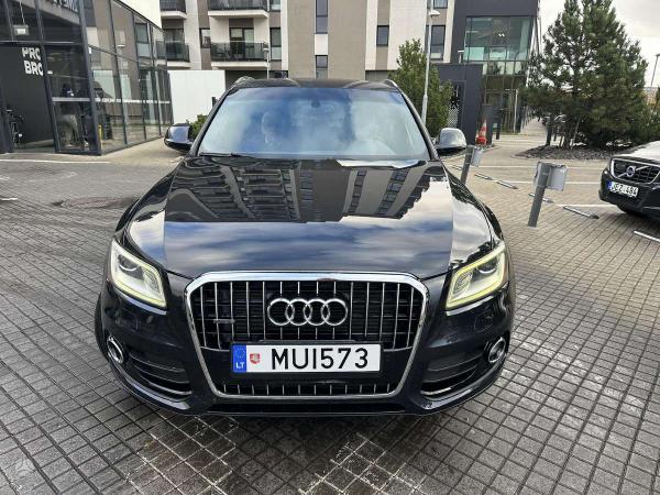 Audi Q5 2016 in Vilnius, with an engine capacity of 1.98 L and mileage of 119 thousand km for 12999 €, photo 1 on AUTOMOTO.COM.LV
