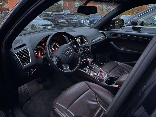 Audi Q5 2016 in Vilnius, with an engine capacity of 1.98 L and mileage of 119 thousand km for 12999 €, photo 9 on AUTOMOTO.COM.LV