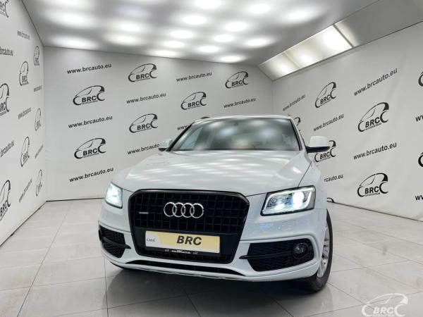 Audi Q5 2016 in Vilnius, with an engine capacity of 1.98 L and mileage of 196 thousand km for 12900 €, photo 3 on AUTOMOTO.COM.LV