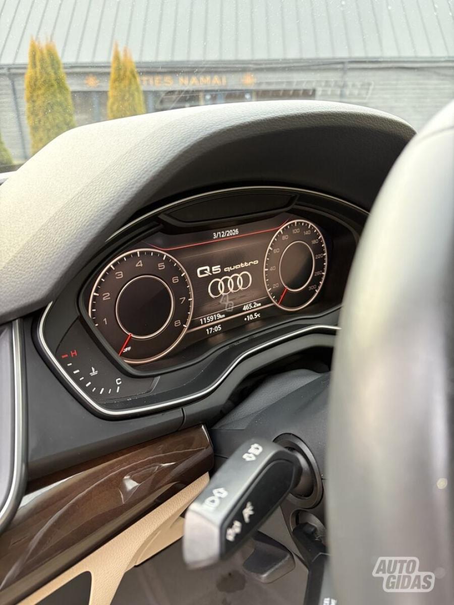 Audi Q5 2020 in Vilnius, with an engine capacity of 2.00 L and mileage of 116 thousand km for 26000 €, photo 8 on AUTOMOTO.COM.LV