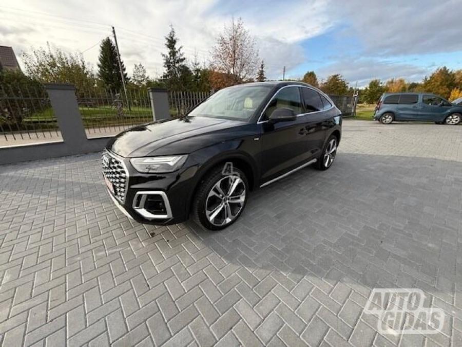 Audi Q5 2021 in Mazeikiai, with an engine capacity of 2.00 L and mileage of 55 thousand km for 27995 €, photo 1 on AUTOMOTO.COM.LV