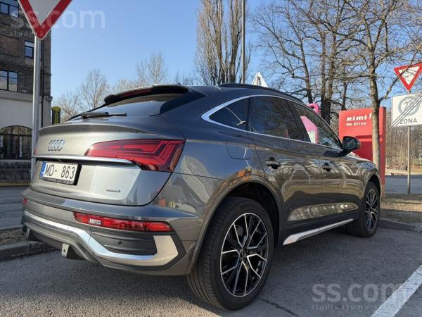 Audi Q5 2023 in Riga, with an engine capacity of 2.00 L and mileage of 47 thousand km for 42000 €, photo 2 on AUTOMOTO.COM.LV
