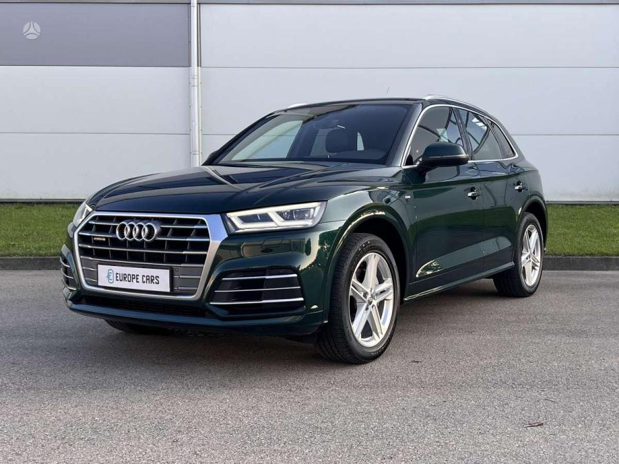 Zaļš Audi Q5 2017 Kauņa, ar dzinēja tilpumu 1.98 L un nobraukumu 261 tūkst. km par 18600 €, foto 1 vietnē AUTOMOTO.COM.LV