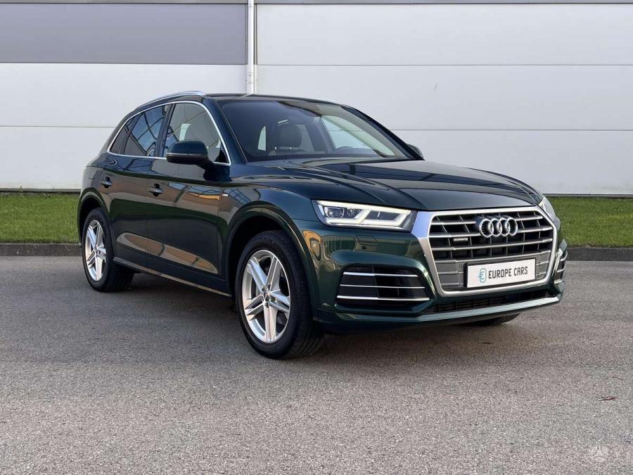 Zaļš Audi Q5 2017 Kauņa, ar dzinēja tilpumu 1.98 L un nobraukumu 261 tūkst. km par 18600 €, foto 4 vietnē AUTOMOTO.COM.LV