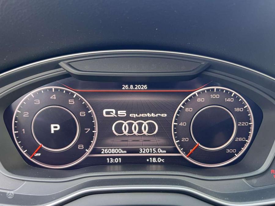 Zaļš Audi Q5 2017 Kauņa, ar dzinēja tilpumu 1.98 L un nobraukumu 261 tūkst. km par 18600 €, foto 28 vietnē AUTOMOTO.COM.LV