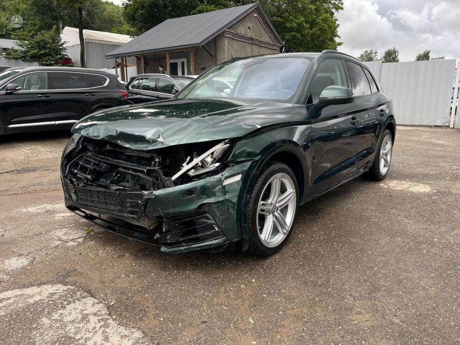 Zaļš Audi Q5 2018 Kauņa, ar dzinēja tilpumu 1.98 L un nobraukumu 187 tūkst. km par 9400 €, foto 3 vietnē AUTOMOTO.COM.LV