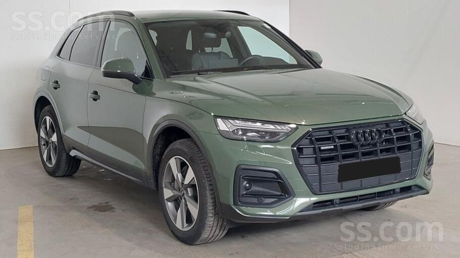 Green Audi Q5 2022 in Tukums, with an engine capacity of 2.00 L and mileage of 157 thousand km for 33990 €, photo 1 on AUTOMOTO.COM.LV