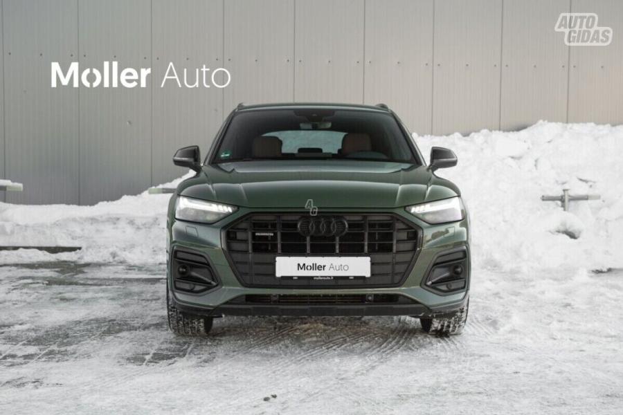 Green Audi Q5 2022 in Vilnius, with an engine capacity of 2.00 L and mileage of 137 thousand km for 37100 €, photo 4 on AUTOMOTO.COM.LV