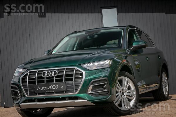 Zaļš Audi Q5 2022 Tukums, ar dzinēja tilpumu 2.00 L un nobraukumu 45 tūkst. km par 35990 €, foto 3 vietnē AUTOMOTO.COM.LV