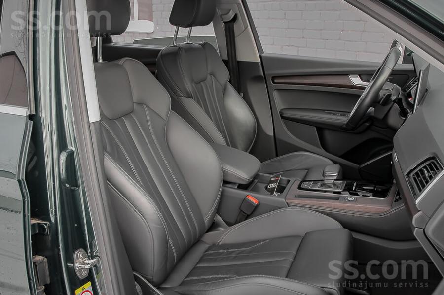 Zaļš Audi Q5 2022 Tukums, ar dzinēja tilpumu 2.00 L un nobraukumu 45 tūkst. km par 35990 €, foto 11 vietnē AUTOMOTO.COM.LV