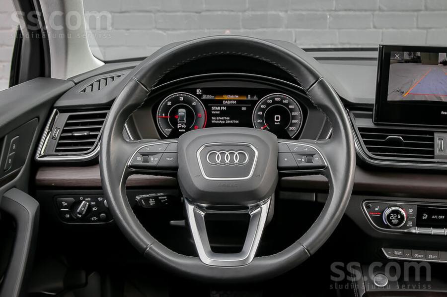 Zaļš Audi Q5 2022 Tukums, ar dzinēja tilpumu 2.00 L un nobraukumu 45 tūkst. km par 35990 €, foto 13 vietnē AUTOMOTO.COM.LV