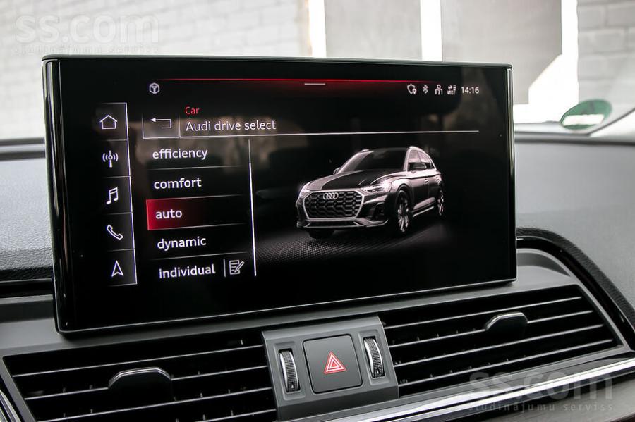 Zaļš Audi Q5 2022 Tukums, ar dzinēja tilpumu 2.00 L un nobraukumu 45 tūkst. km par 35990 €, foto 21 vietnē AUTOMOTO.COM.LV