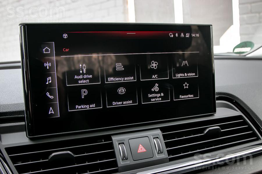 Zaļš Audi Q5 2022 Tukums, ar dzinēja tilpumu 2.00 L un nobraukumu 45 tūkst. km par 35990 €, foto 29 vietnē AUTOMOTO.COM.LV