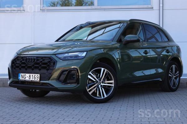 Zaļš Audi Q5 2022 Rīga, ar dzinēja tilpumu 2.00 L un nobraukumu 0 tūkst. km par 32995 €, foto 1 vietnē AUTOMOTO.COM.LV