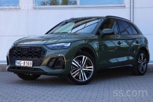 Zaļš Audi Q5 2022 Rīga, ar dzinēja tilpumu 2.00 L un nobraukumu 0 tūkst. km par 32995 €, foto  vietnē AUTOMOTO.COM.LV