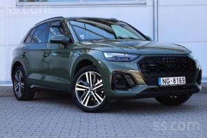 Green Audi Q5 2022 in Riga, with an engine capacity of 2.00 L and mileage of 0 thousand km for 32995 €, photo 5 on AUTOMOTO.COM.LV