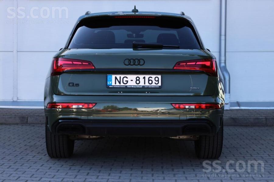 Green Audi Q5 2022 in Riga, with an engine capacity of 2.00 L and mileage of 0 thousand km for 32995 €, photo 8 on AUTOMOTO.COM.LV