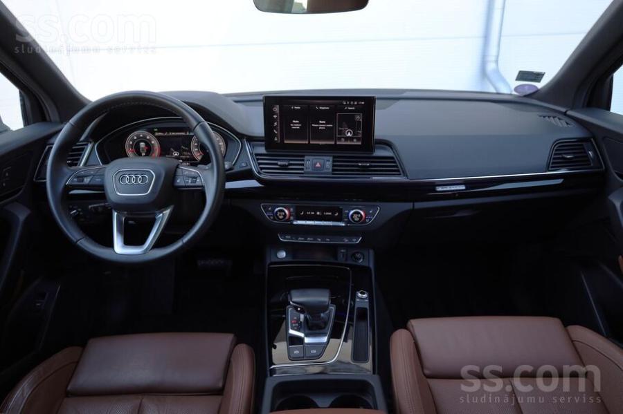 Green Audi Q5 2022 in Riga, with an engine capacity of 2.00 L and mileage of 0 thousand km for 32995 €, photo 11 on AUTOMOTO.COM.LV
