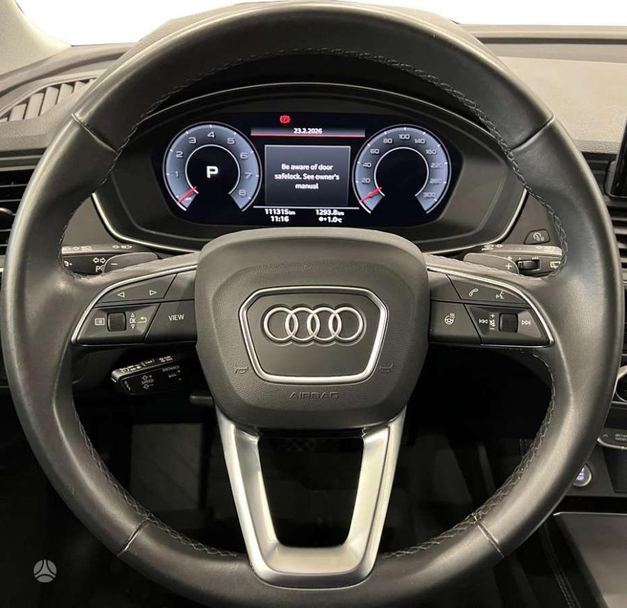 Zaļš Audi Q5 2023 Kauņa, ar dzinēja tilpumu 1.98 L un nobraukumu 111 tūkst. km par 34800 €, foto 8 vietnē AUTOMOTO.COM.LV