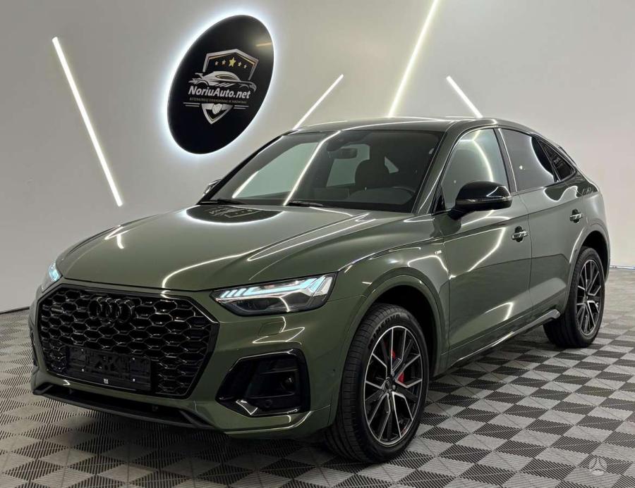 Green Audi Q5 2023 in Marijampole, with an engine capacity of 1.97 L and mileage of 244 thousand km for 27999 €, photo 21 on AUTOMOTO.COM.LV