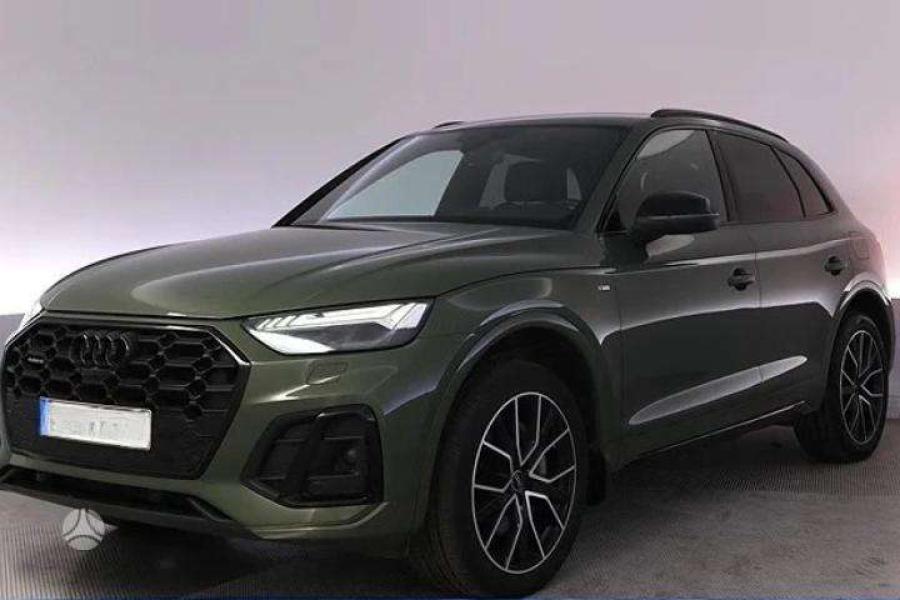 Зеленый Ауди Ку 5 2023 в Вильнюс, объемом двигателя 1.98 л и пробегом 102 тыс. км за 38900 €, фото 1 на AUTOMOTO.COM.LV