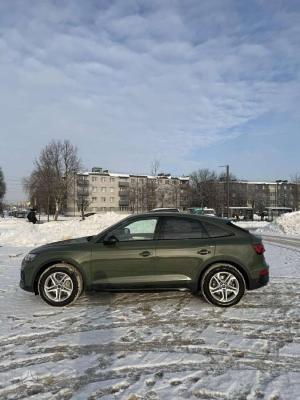 Green Audi Q5 2024 in Kaunas, with an engine capacity of 1.97 L and mileage of 33 thousand km for 44900 €, photo 5 on AUTOMOTO.COM.LV