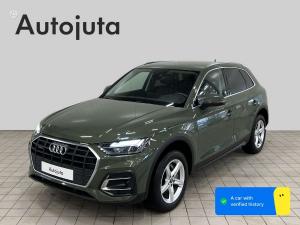 Zaļš Audi Q5 2024 Kauņa, ar dzinēja tilpumu 1.98 L un nobraukumu 69 tūkst. km par 34500 €, foto  vietnē AUTOMOTO.COM.LV