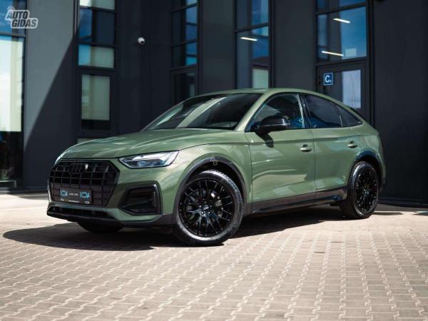 Green Audi Q5 2024 in Marijampole, with an engine capacity of 2.00 L and mileage of 38 thousand km for 40450 €, photo 2 on AUTOMOTO.COM.LV