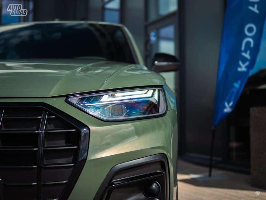 Green Audi Q5 2024 in Marijampole, with an engine capacity of 2.00 L and mileage of 38 thousand km for 40450 €, photo 8 on AUTOMOTO.COM.LV