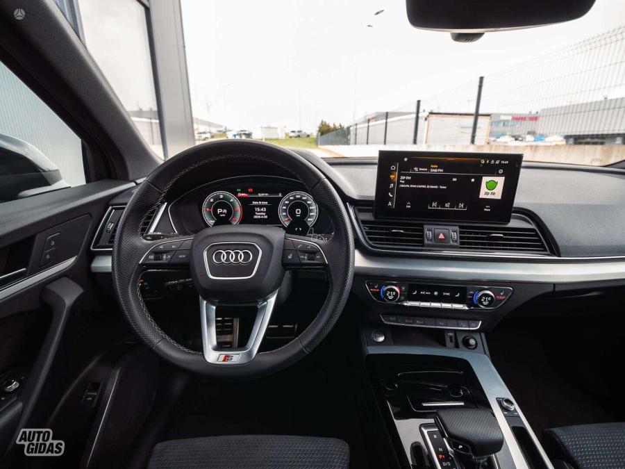 Green Audi Q5 2024 in Marijampole, with an engine capacity of 2.00 L and mileage of 38 thousand km for 40450 €, photo 18 on AUTOMOTO.COM.LV