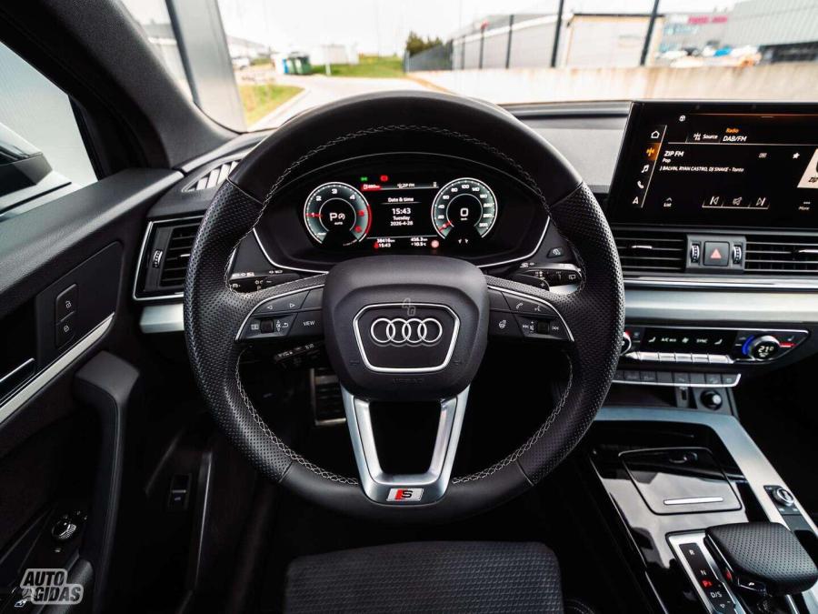 Green Audi Q5 2024 in Marijampole, with an engine capacity of 2.00 L and mileage of 38 thousand km for 40450 €, photo 19 on AUTOMOTO.COM.LV