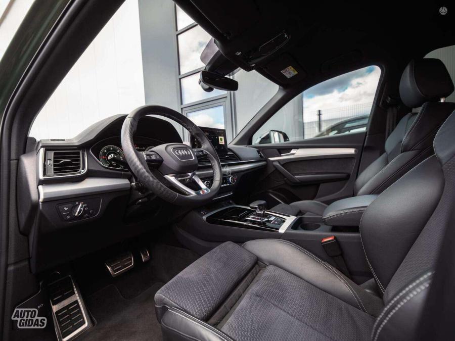 Green Audi Q5 2024 in Marijampole, with an engine capacity of 2.00 L and mileage of 38 thousand km for 40450 €, photo 27 on AUTOMOTO.COM.LV