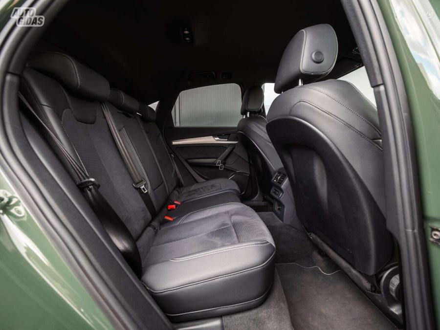 Green Audi Q5 2024 in Marijampole, with an engine capacity of 2.00 L and mileage of 38 thousand km for 40450 €, photo 37 on AUTOMOTO.COM.LV