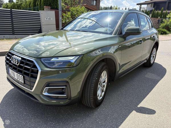 Zaļš Audi Q5 2024 Viļņa, ar dzinēja tilpumu 1.97 L un nobraukumu 48 tūkst. km par 34500 €, foto 2 vietnē AUTOMOTO.COM.LV