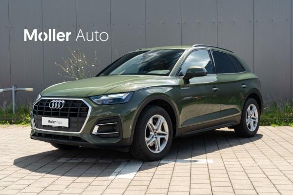 Green Audi Q5 2024 in Vilnius, with an engine capacity of 2.00 L and mileage of 23 thousand km for 39000 €, photo 1 on AUTOMOTO.COM.LV