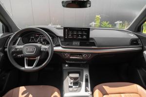 Green Audi Q5 2024 in Vilnius, with an engine capacity of 2.00 L and mileage of 23 thousand km for 39000 €, photo 11 on AUTOMOTO.COM.LV