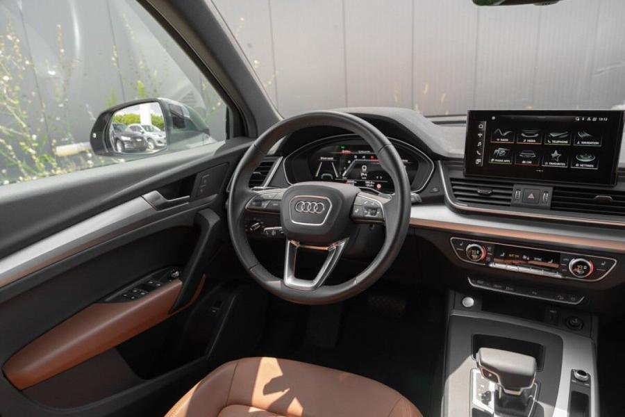 Green Audi Q5 2024 in Vilnius, with an engine capacity of 2.00 L and mileage of 23 thousand km for 39000 €, photo 12 on AUTOMOTO.COM.LV