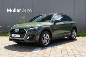 Zaļš Audi Q5 2024 Viļņa, ar dzinēja tilpumu 2.00 L un nobraukumu 23 tūkst. km par 39000 €, foto  vietnē AUTOMOTO.COM.LV