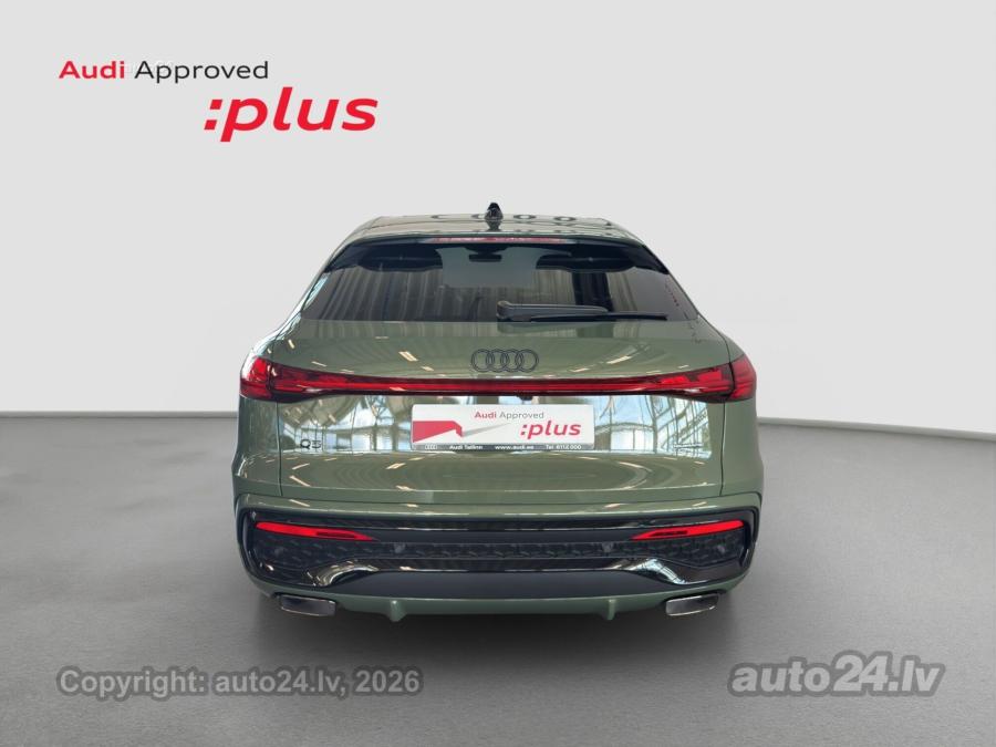 Zaļš Audi Q5 2026 Tallina, ar dzinēja tilpumu 2.00 L un nobraukumu 5 tūkst. km par 67900 €, foto 6 vietnē AUTOMOTO.COM.LV